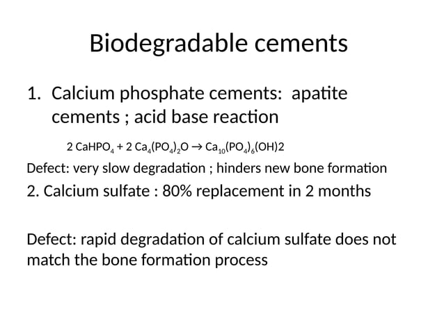BONE CEMENT final.pptx generation of cementing | PPT