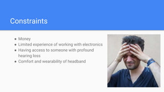 Bone Conduction Engineering Project | PPT