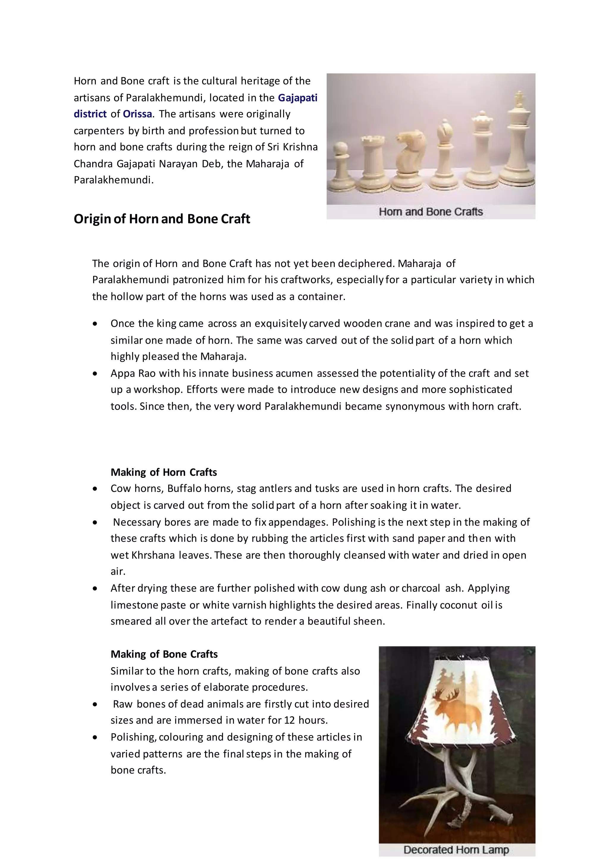 Bone craft asst 1 | DOCX | Woodworking | Arts and Crafts