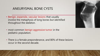 Bone Cysts in Children.pptx