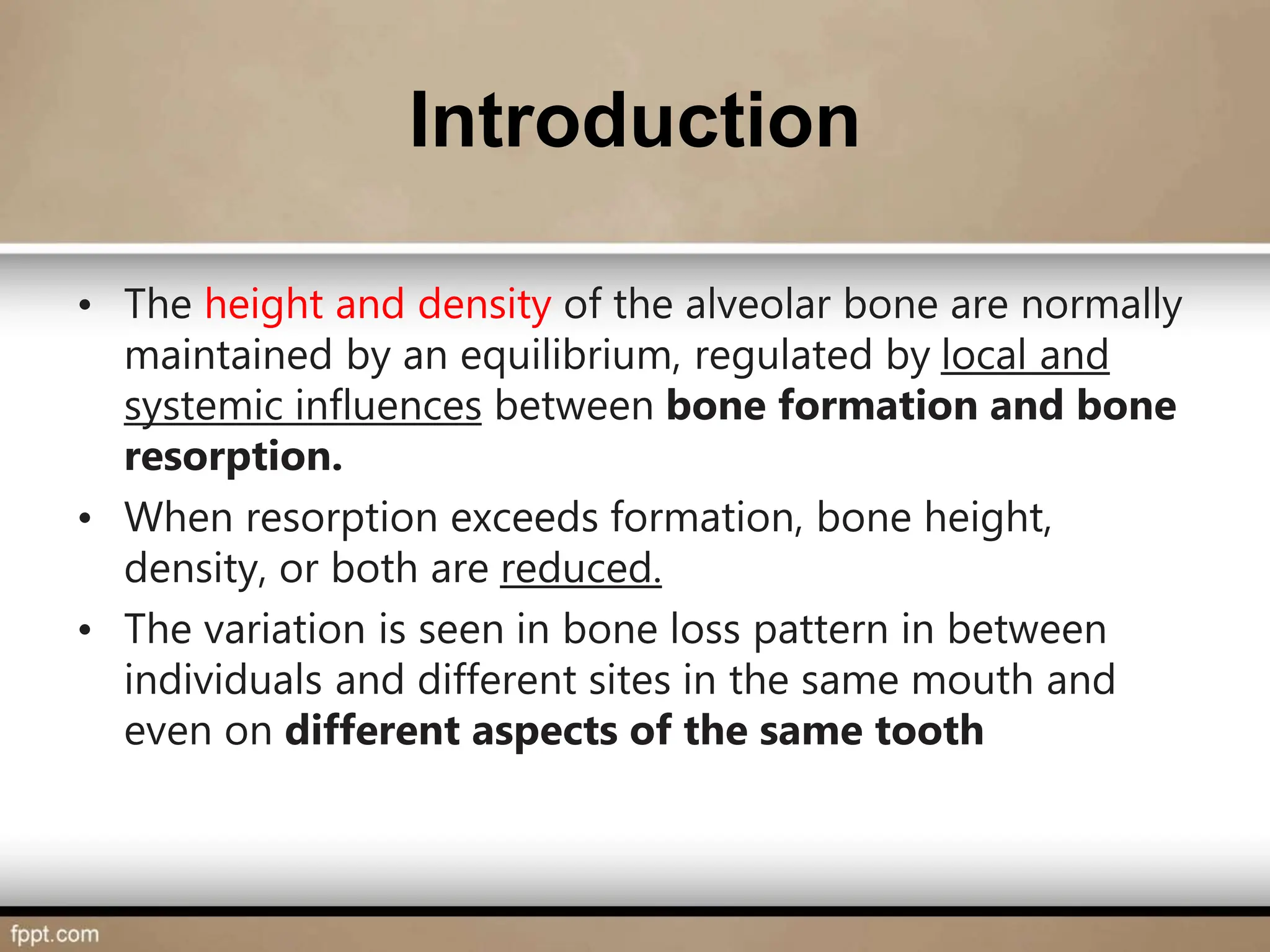 BONE DEFECTS lecture in periodontology. | PPTX