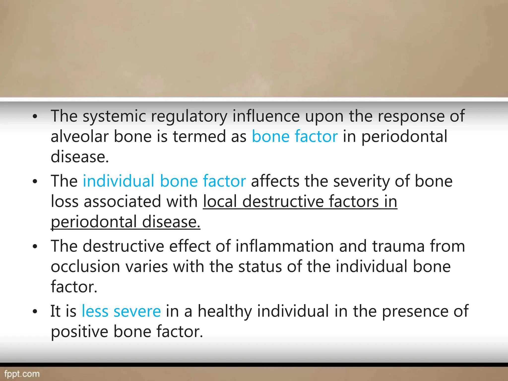 BONE DEFECTS lecture in periodontology. | PPTX