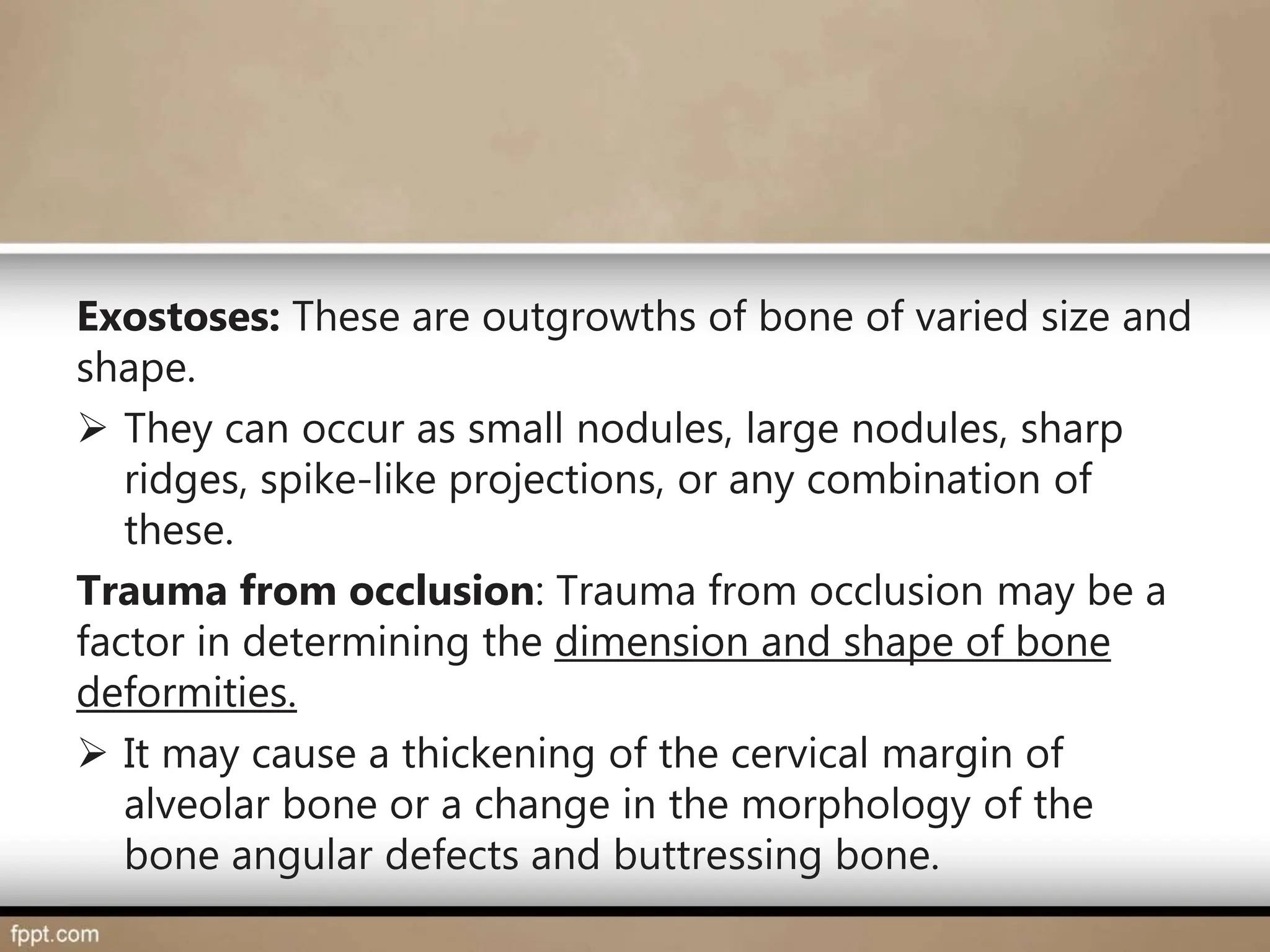 BONE DEFECTS lecture in periodontology. | PPTX