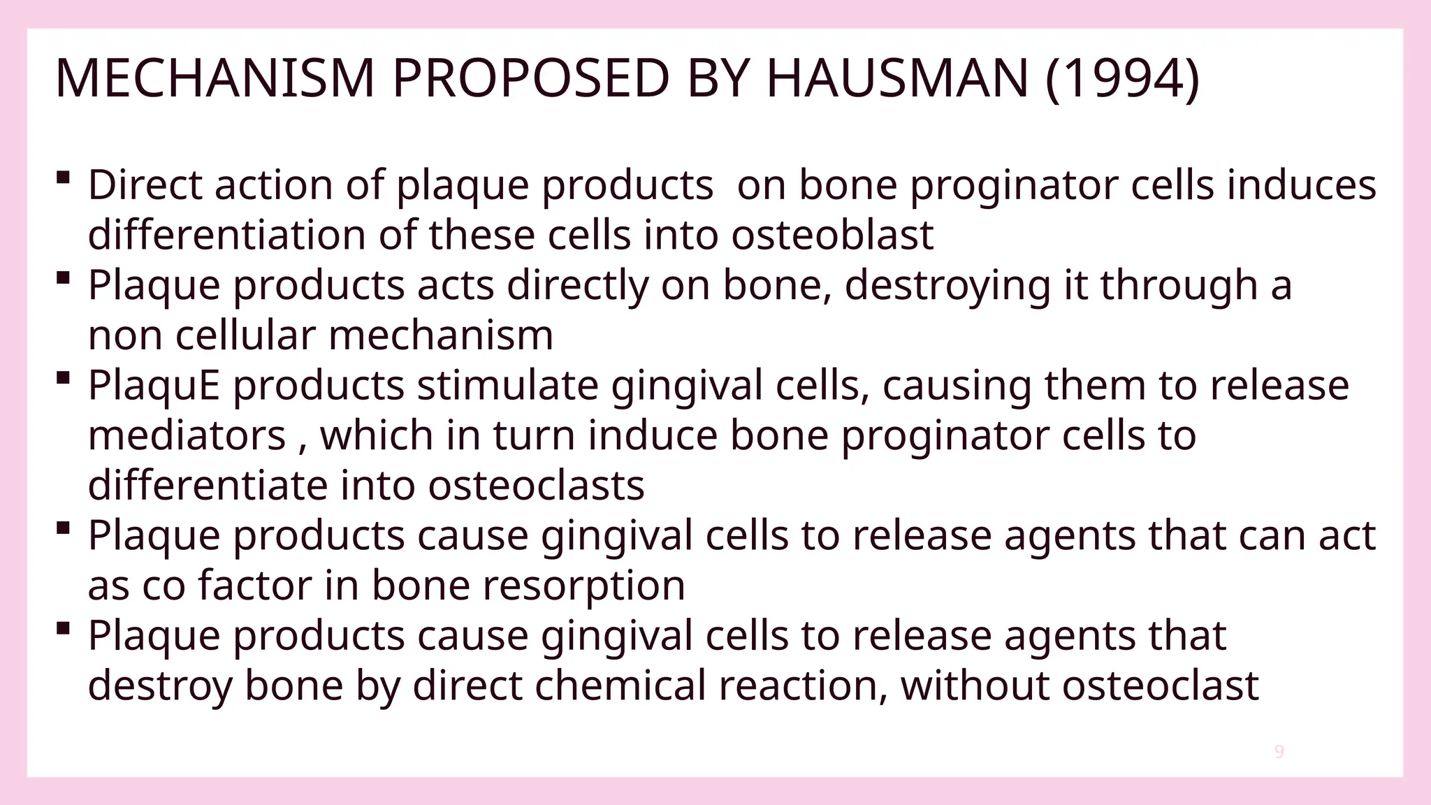 bone destruction IN PERIODONTAL RELATION | PPTX