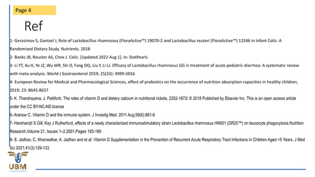 Bonefit Probiotic and role of vitamin d in bones | PPT