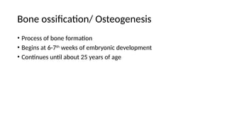 BONE FORMATION bikrant.pptx type of bone | PPT