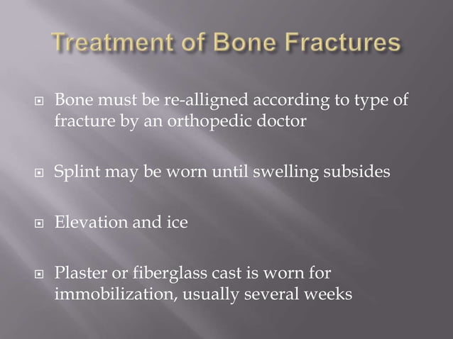 Bone Fractures | PPTX
