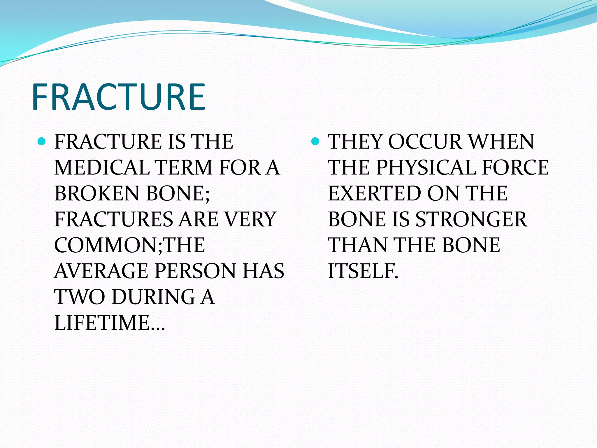 Bone fractures | PPT