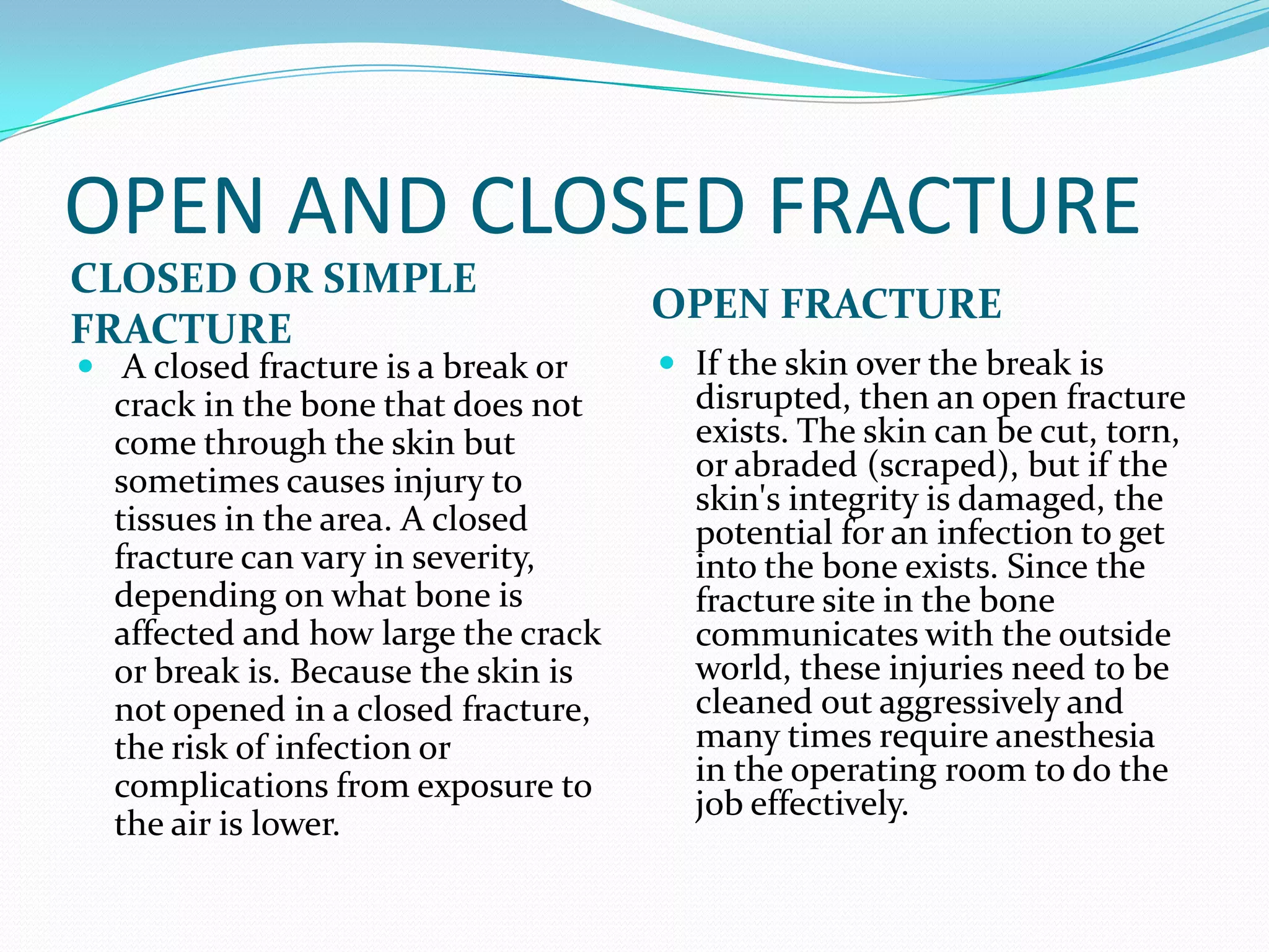 Bone fractures | PPTX