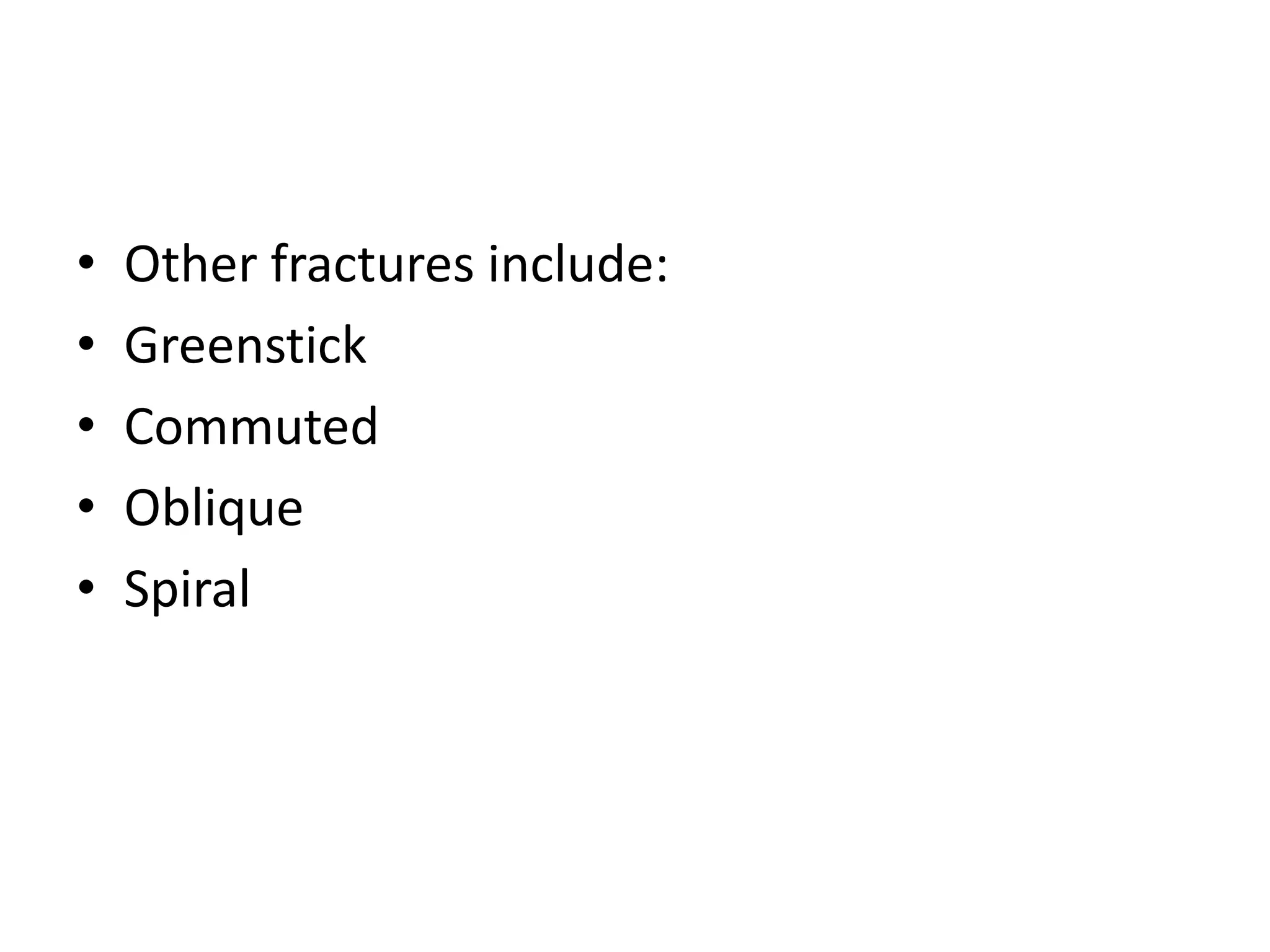 Bone fractures | PPTX