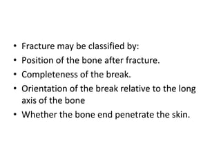 Bone fractures | PPTX
