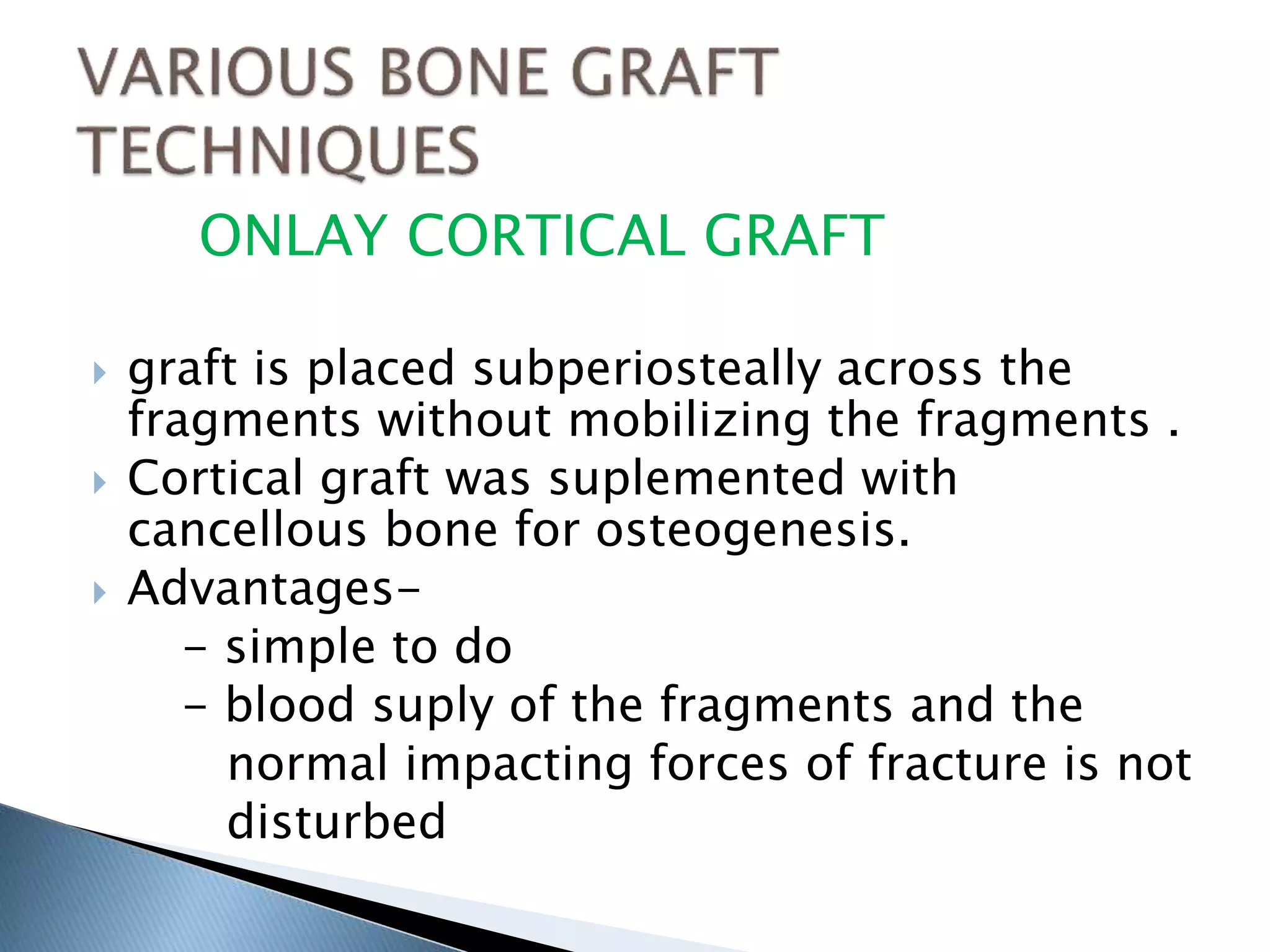 Bone grafting | PPTX