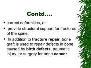 Bone grafting | PPT