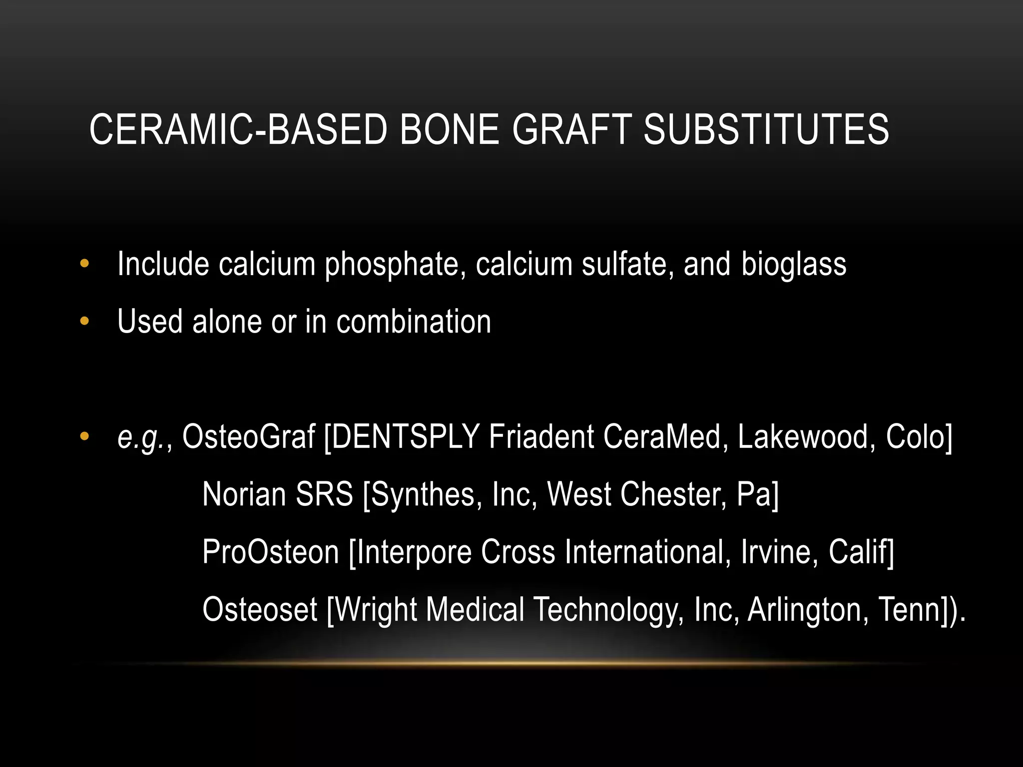 Bone grafting | PPTX