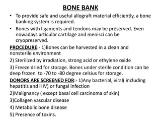 Bone grafting | PPTX