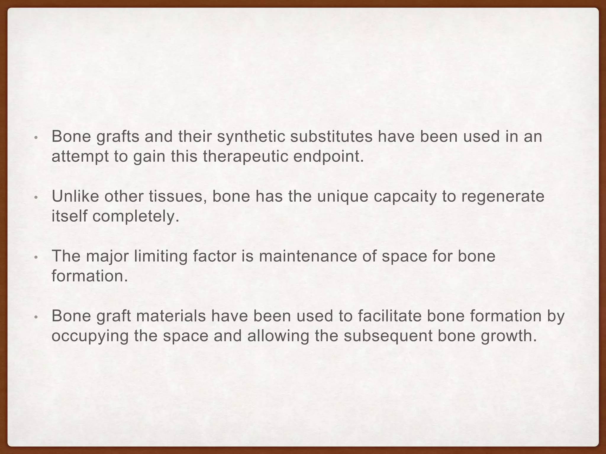 Bone Graft in Periodontal Treatment | PPTX