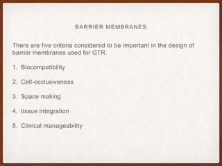 Bone Graft in Periodontal Treatment | PPTX