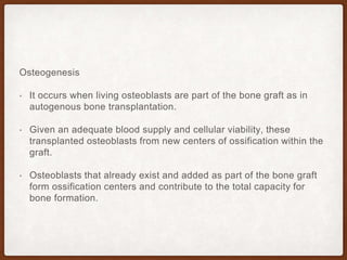 Bone Graft in Periodontal Treatment | PPTX