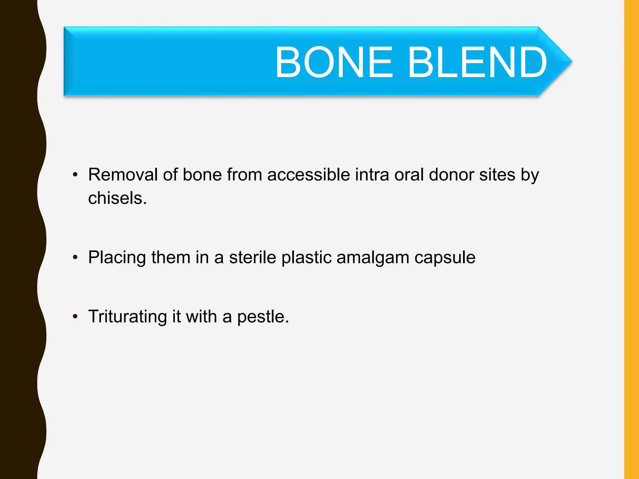 Bone grafts in dentistry | PPTX