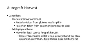BONE GRAFTS_104129.pptx for the grafting in bone loss and defects | PPTX
