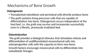 BONE GRAFTS_104129.pptx for the grafting in bone loss and defects | PPT