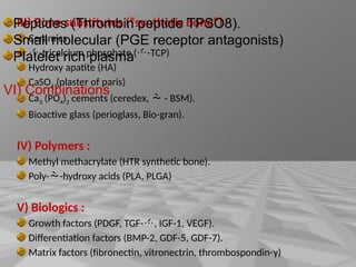 BONE GRAFTS IN MAXILLOFACIAL SURGERY Diiferent types of gragt | PPTX
