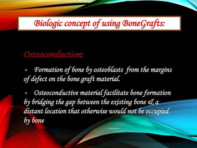 Bone Grafts in periodontology.ppt | Bone and Joint Conditions ...