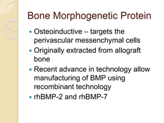 bone graft, substitute, BMP.ppt