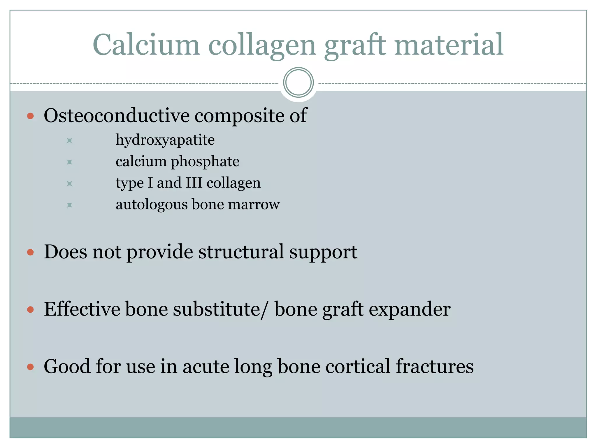 Bone graft substitutes | PPTX