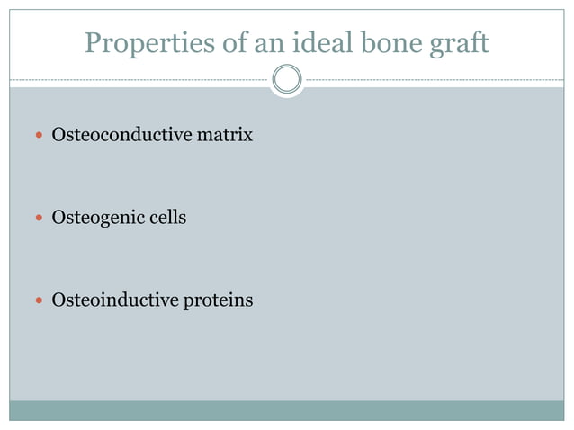 Bone graft substitutes | PPTX