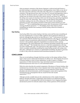 the biology of fracture healing | PDF | Bone and Joint Conditions ...