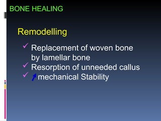Bone Healing PATHOLOGY.ppt in radiography | PPT