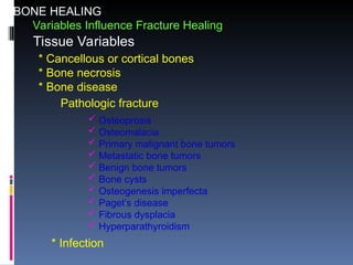 Bone Healing PATHOLOGY.ppt in radiography | PPT