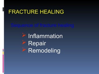 Bone Healing PATHOLOGY.ppt in radiography | PPT
