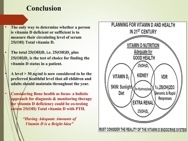 vitamin D & Bone health | PPT