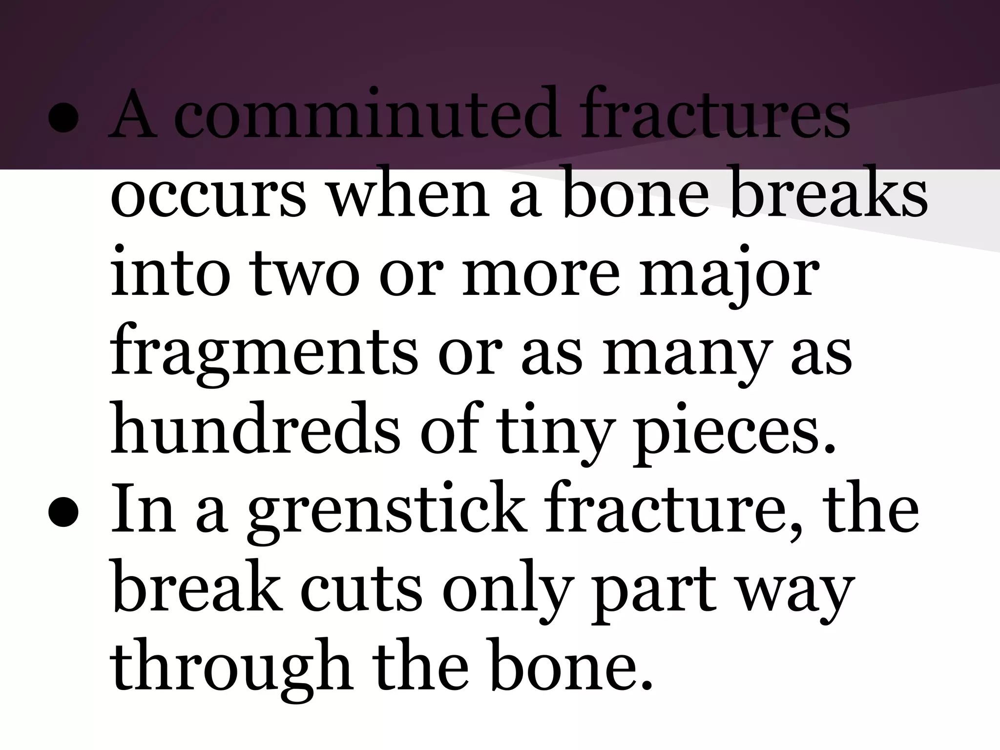 Bone injuries | PDF