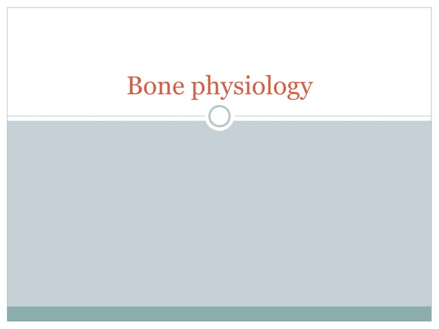 Bone introduction 2 | PPT