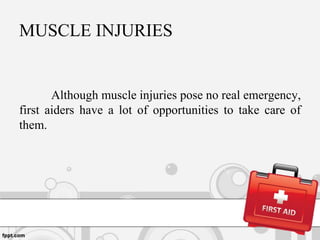 Bone, joint, and muscle injuries | PPTX