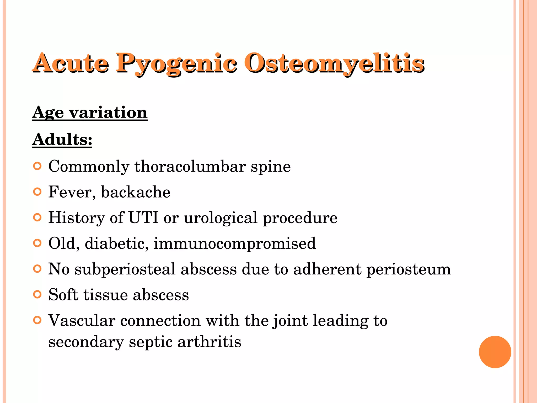 Bone+joint infections | PPT