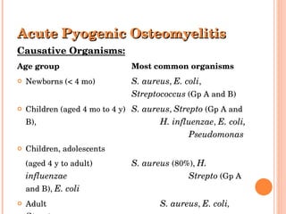 Bone+joint infections | PPT