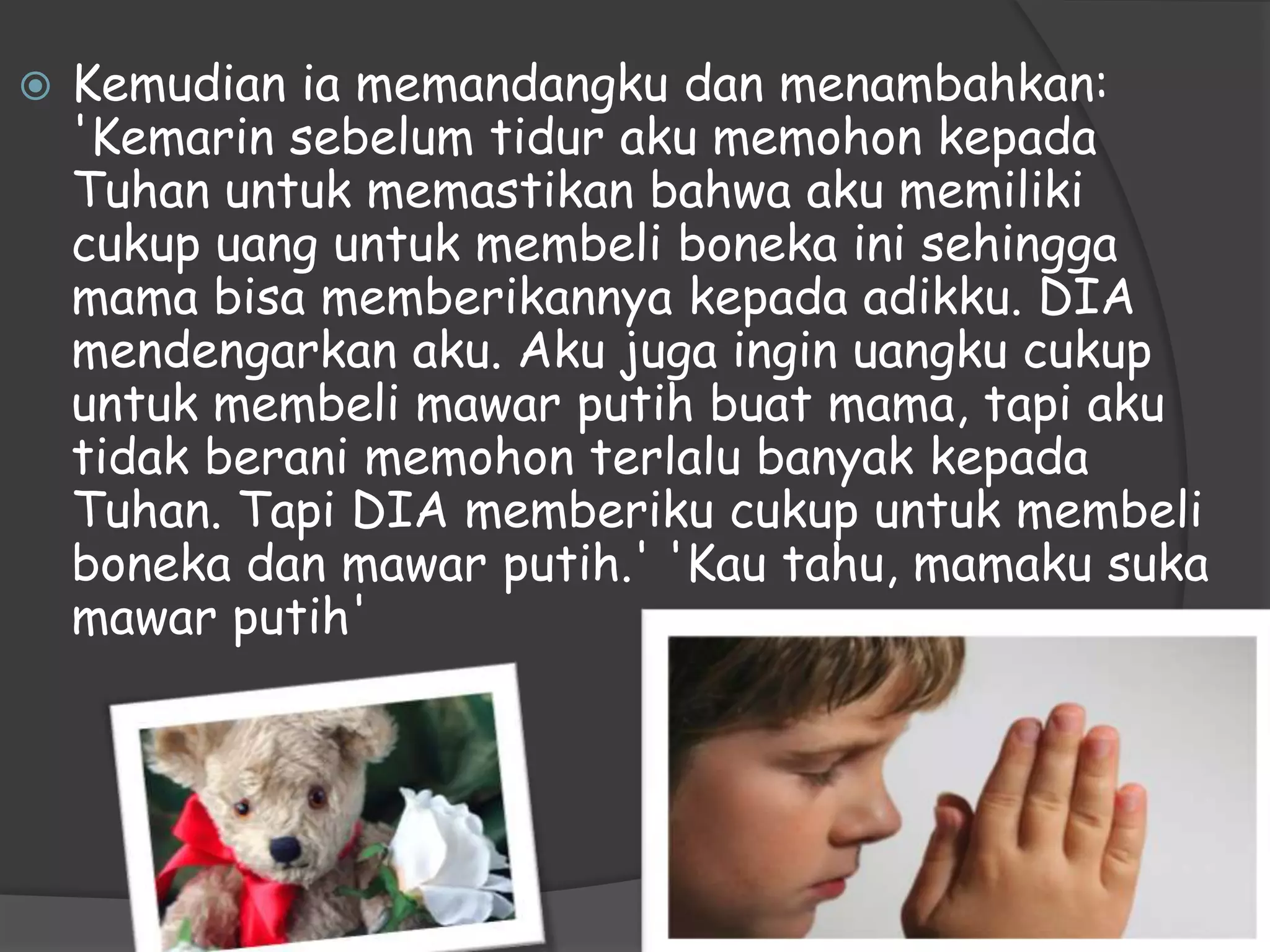 Boneka untuk adikku | PPTX