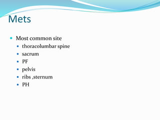 Bone lesion approach | PPTX