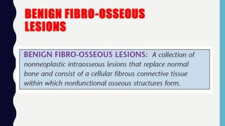 Bone Lesions Oral Pathology | PPT