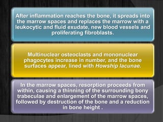 Bone loss and patterns of bone destruction | PPTX