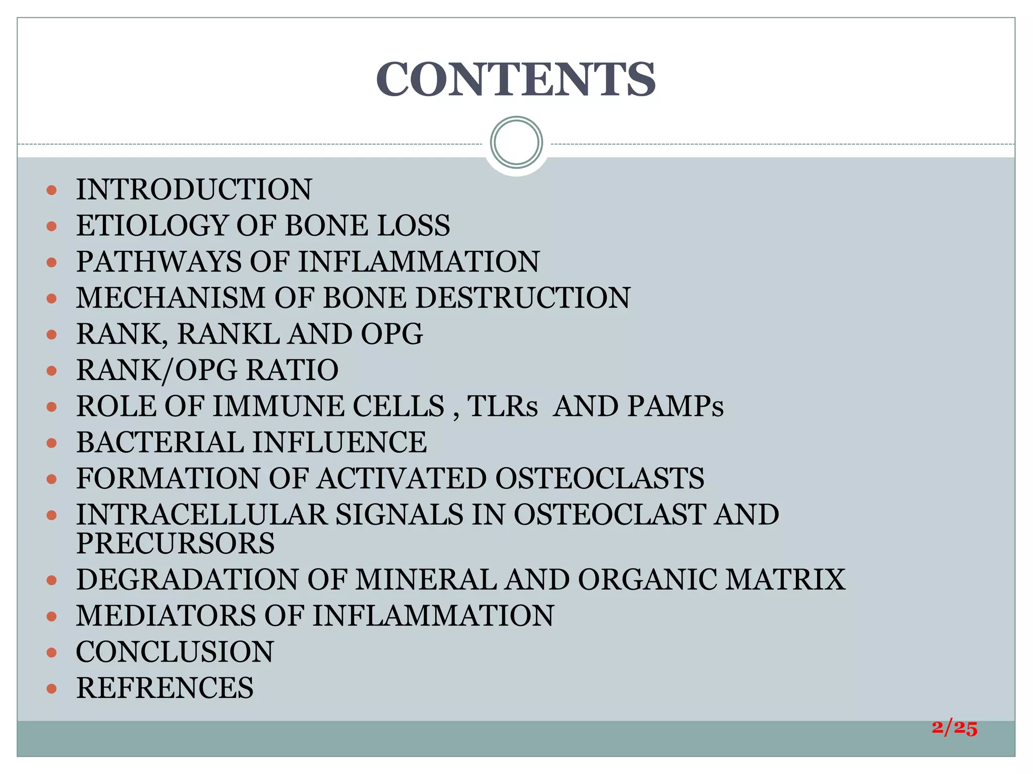 mechanism of alveolar Bone loss | PPTX