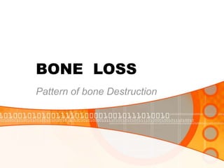 BONE LOSS.ppt