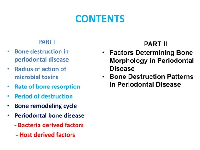 MECHANISM AND MEDIATORS OF BONE DESTRUCTION | PPTX | Bone and Joint ...