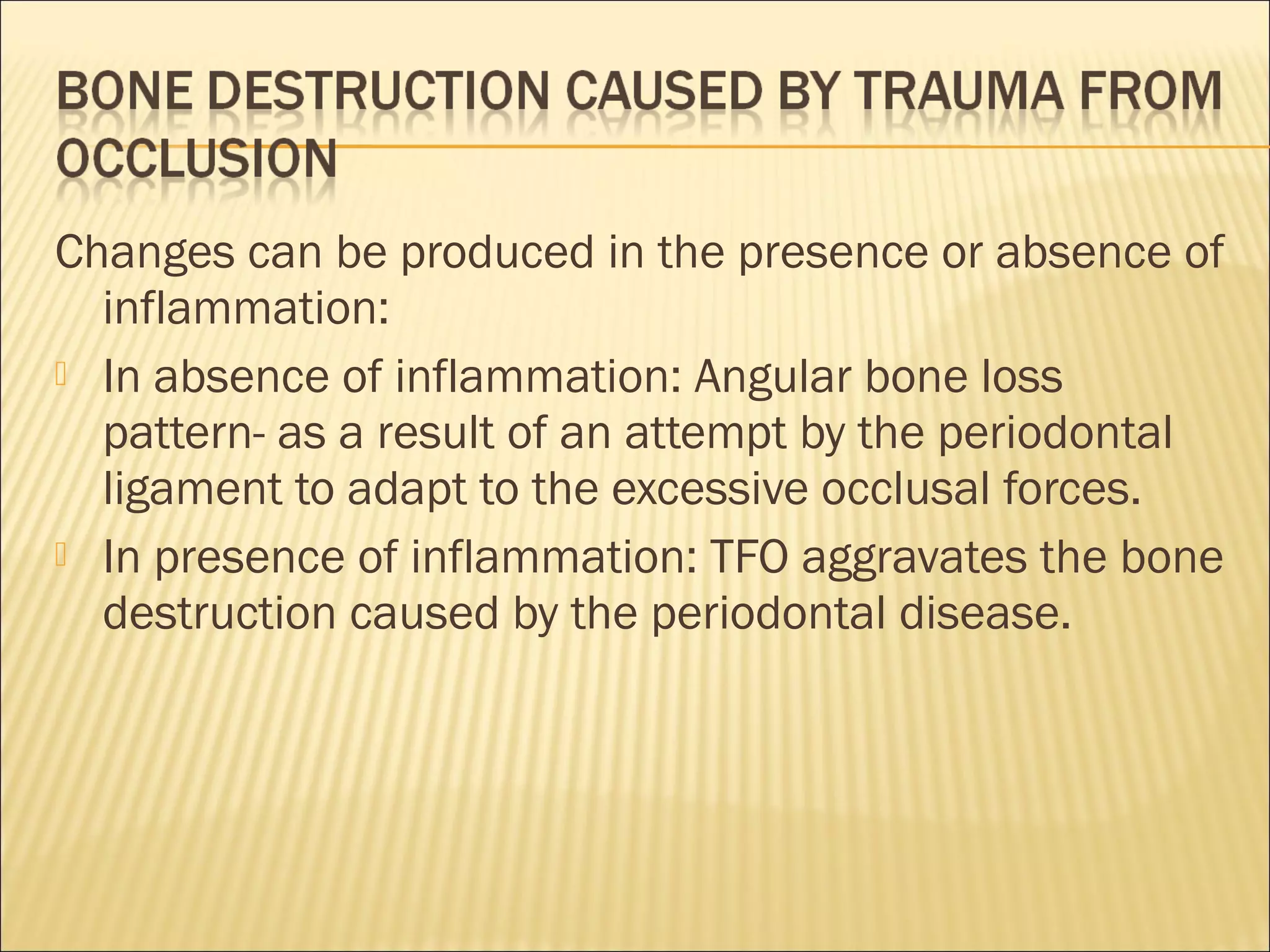 Bone loss and patterns of bone destruction- Dr Harshavardhan Patwal | PPT