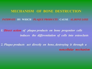 BONE LOSS AND PATTERNS OF BONE DESTRUCTION.ppt
