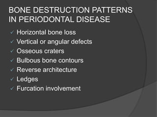 BONE LOSS AND PATTERNS OF BONE DESTRUCTION.pptx